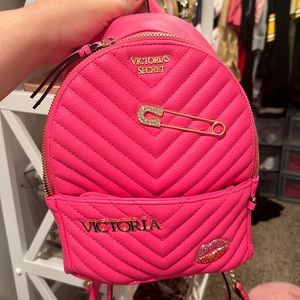 PINK Victoria's Secret | Bags | Rare Victoria Secret Mini Backpack ...